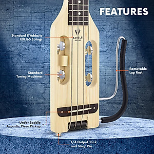 Traveler Guitar Ultra-Light Maple Bass Guitar