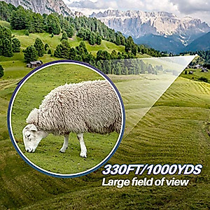 USCAMEL 12x42 HD Binoculars for Adults with Upgraded Phone Adapter, High Power Binoculars for Bird Watching Hunting Stargazing Camping Concerts Sports