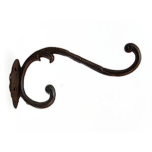 Upper Deck Cast Iron Victorian Style Double Hook