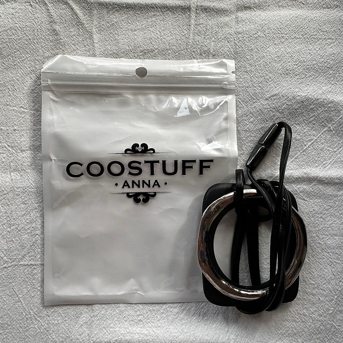 COOSTUFF ANNA Hotsale Handmade Women Long Necklaces Jewelry Black Sandalwood Vintage Statement Necklace for Women (Black)