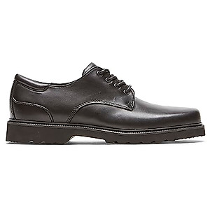 Rockport Men's Northfield Waterproof Oxford, Black, 12 Medium