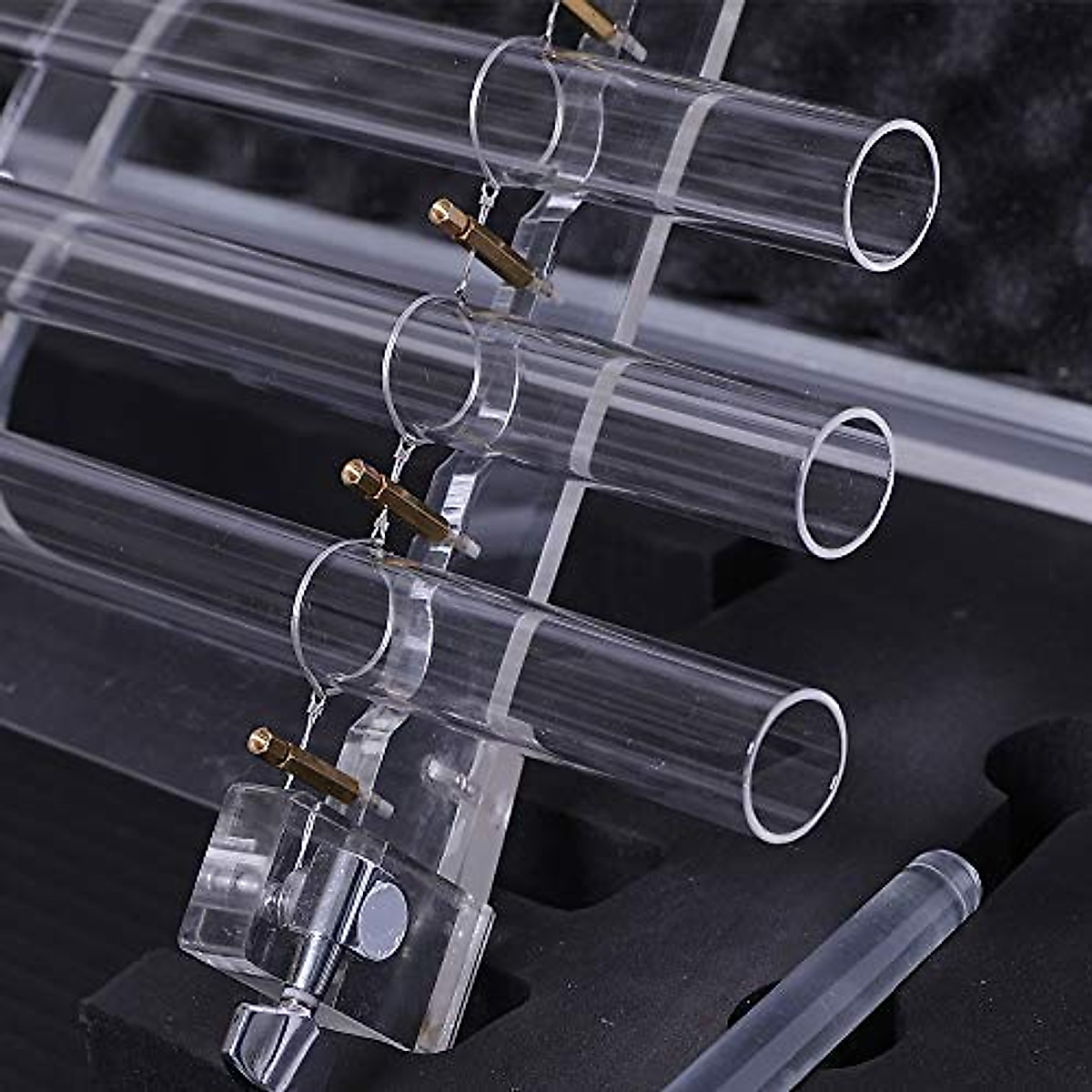 ENERGYSOUND 432 Hz Sound Therapy Quartz Crystal Singing Harp with 8 notes &Alumina Alloy Box