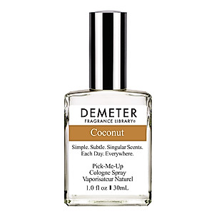 DEMETER Coconut, 1 Oz Cologne Spray, Perfume for Women And Men