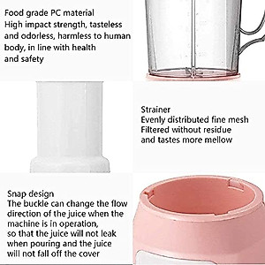 Multifunctional Blender Stainless Steel Blades, 3 Speed Control With Pulse, Overheat Protection, Crusher, chopper, coffee grinder smoothie maker 22000 rpm 1150ml jar,blue,c,pink,a ZJ666