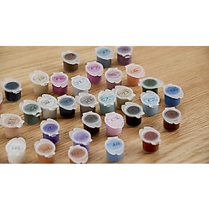 Ravensburger CreArt River Cottage Paint by Numbers Kit for Adults - Painting Arts and Crafts for Ages 14 and Up