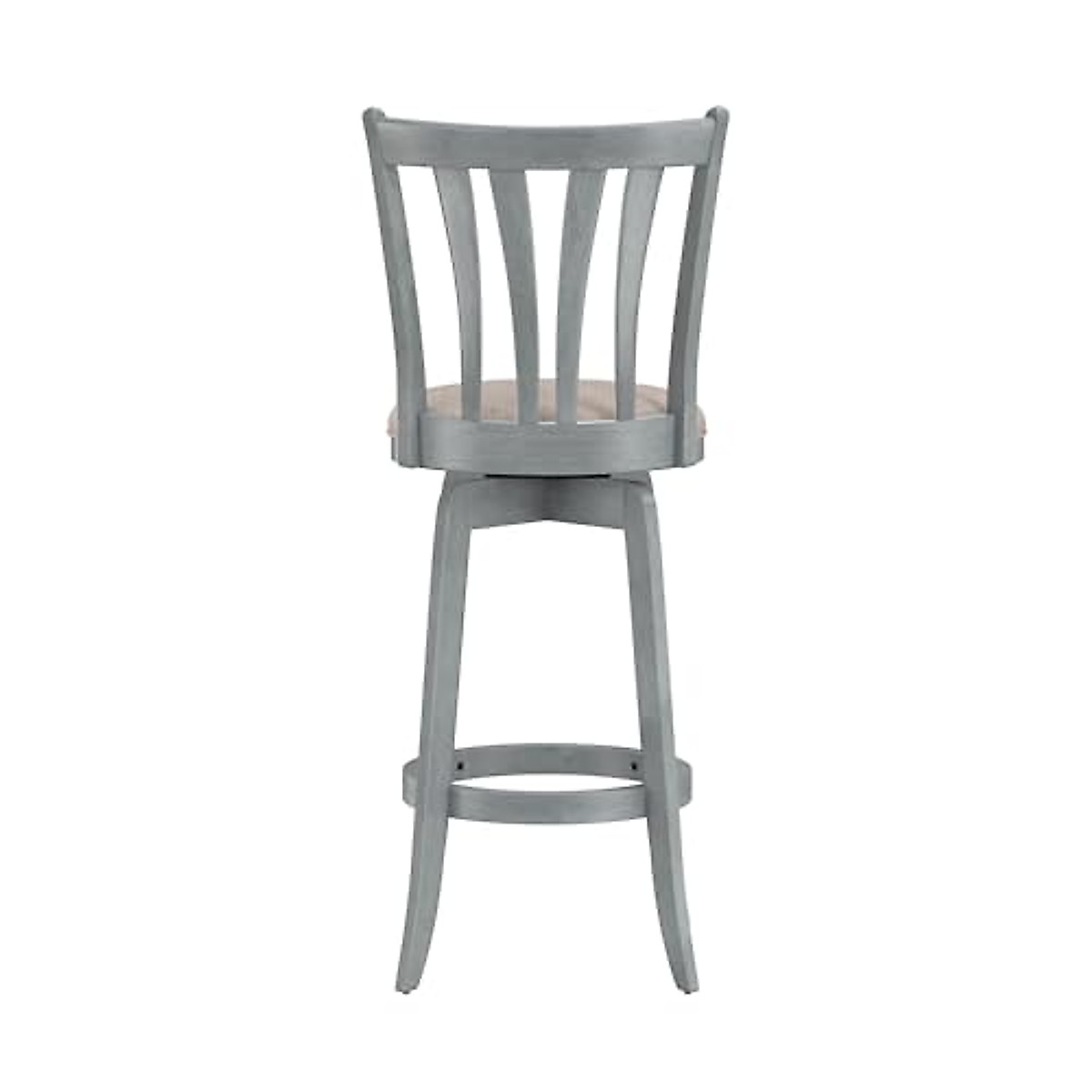 Hillsdale Furniture Savana Wood Bar Height Stool, 30" high, Blue Wire Brush