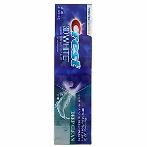 Crest, Toothpaste 3D White Deep Clean, 4.1 Ounce