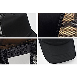 WANHONGYUE Anime Baseball Cap for Fullmetal Alchemist Men Women Adjustable Mesh Trucker Cap Snapback Plain Sun Hat 1038/1