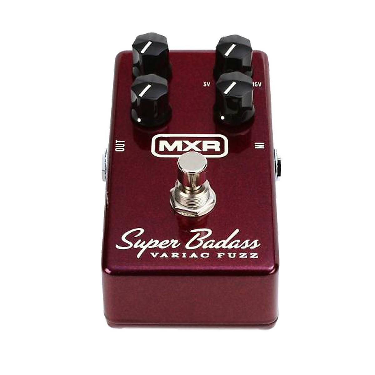 Briskdrop MXR M236 Super Badass Variac Fuzz Pedal Bundle with Dunlop ECB003 Power Supply and MXR Patch Cable