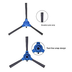 DLD Replacement Parts Kit for Coredy R3500 R3500S, R550(R500 R650,R600,R700,R750) Goovi,1600PA,D380,D382,iMartineC800,D900,D900C, DeenKee DK600, Bagotte,BG600 Robot Vacuum Include Set(1+4+6+1+1)