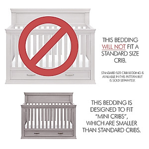 Glenna Jean Contessa Mini Crib Sheet, Pink, Mini