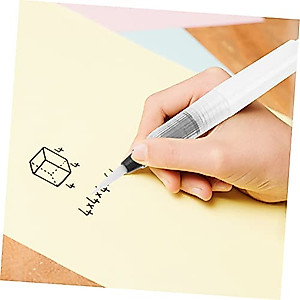 Suit 10pcs Paint Brushes Set Bulk Pencils Travel Set Pencils in Bulk Water Coloring Brush Set Refillable Flat Pen Writing Brush Water Brush Set of Brushes Colored Watercolor Brush