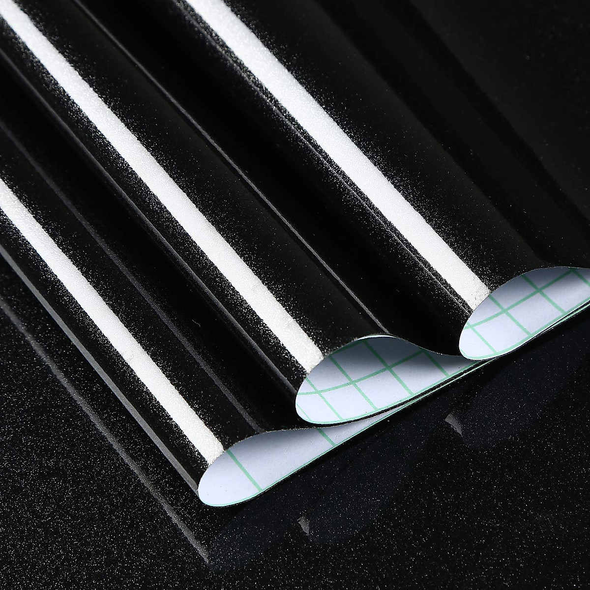 Oxdigi White Contact Paper Decorative for Cabinets Countertops Kitchen Shelves Liner Glossy Glitter Self Adhesive Film Peel and Stick Waterproof Removable Wallpaper