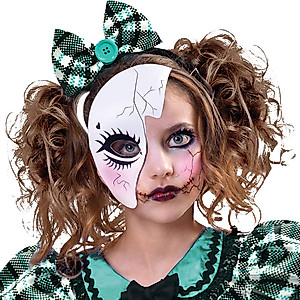 Amscan Dark Doll Costume Set For Girls - Large (12-14) - Multicolor Spooky Costume Design, Perfect For Hauntingly Fun Parties & More - 1 Set