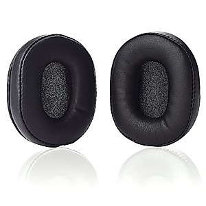 Replacement Ear Cusions Earpads Compatible with Audio-Technica ATH-SR5 SR5BT On-Ear Headphones (ATH-SR5 Black)