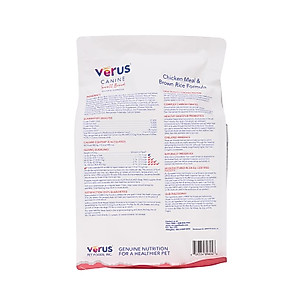 VeRUS Pet Foods Dry Dog Food Pork, Advanced Vitality Formula 4lb Bag