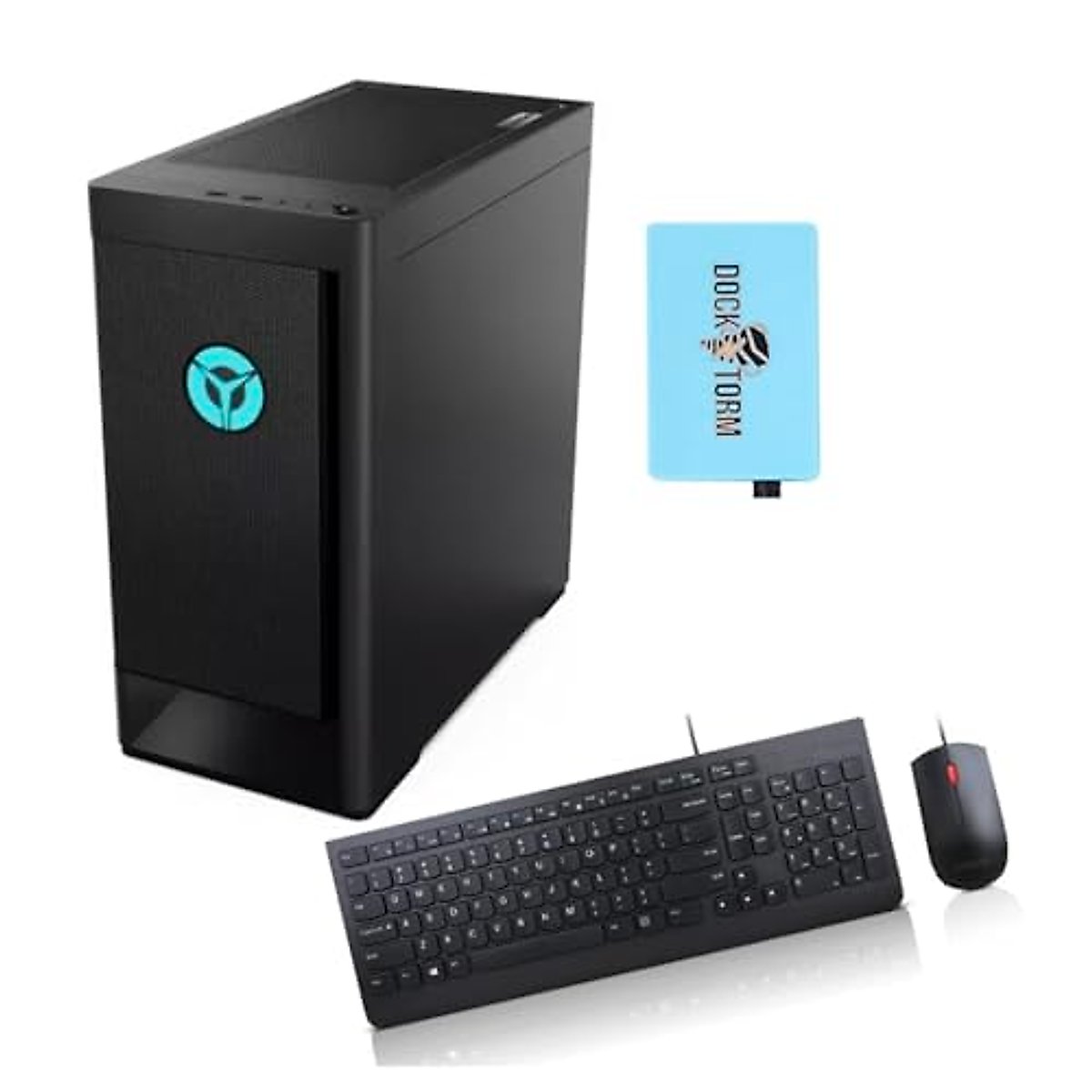 Lenovo Legion T5 Gaming Desktop PC (Intel i7-11700F 8-Core 2.50GHz, 16GB DDR4, 512GB SSD + 1TB HDD, RTX 3060 12GB, WiFi 6, Bluetooth 5.2, RJ-45, Win11P) w/Keyboard, Mouse, w/Hub