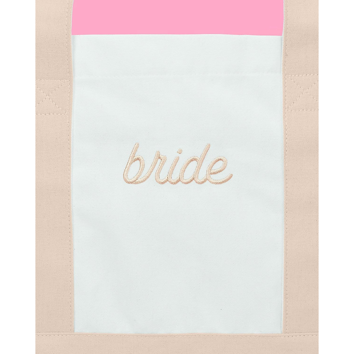 xo, Fetti Neutral Bride Tote Bag | Beige Bachelorette Party Decorations, Cute Bride To Be Accessory, Bridesmaid Gift, Bridal Shower Supplies, Engagement Party Favor, Classy Bridal Purse