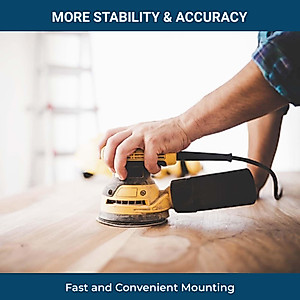 Benchmark Abrasives PSA Gold 5 Inch Self Adhesive Sanding Discs w/Aluminum Oxide Grains DA Sandpaper - 5 Inch Sanding Discs Roll - Surface Blending, Automotive, Orbital Sanders (100 Discs), 220 Grit