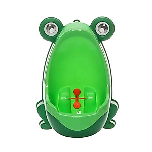 Comcl Frog Children Potty Toilet Training Kid Urinal for Boy Pee Trainer Bathroom Green