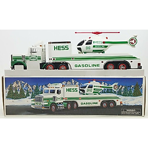 Hess Gasoline Truck Transporter with Helicopter 2006