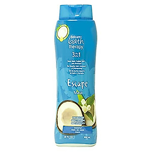 Belcam Bath Therapy Body Wash and Shampoo, Maui Coconut 32 fl. Oz