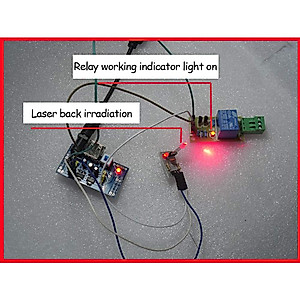 KOOBOOK 5Pcs Laser Receiver Sensor Module Board Non-Modulator Tube for Arduino