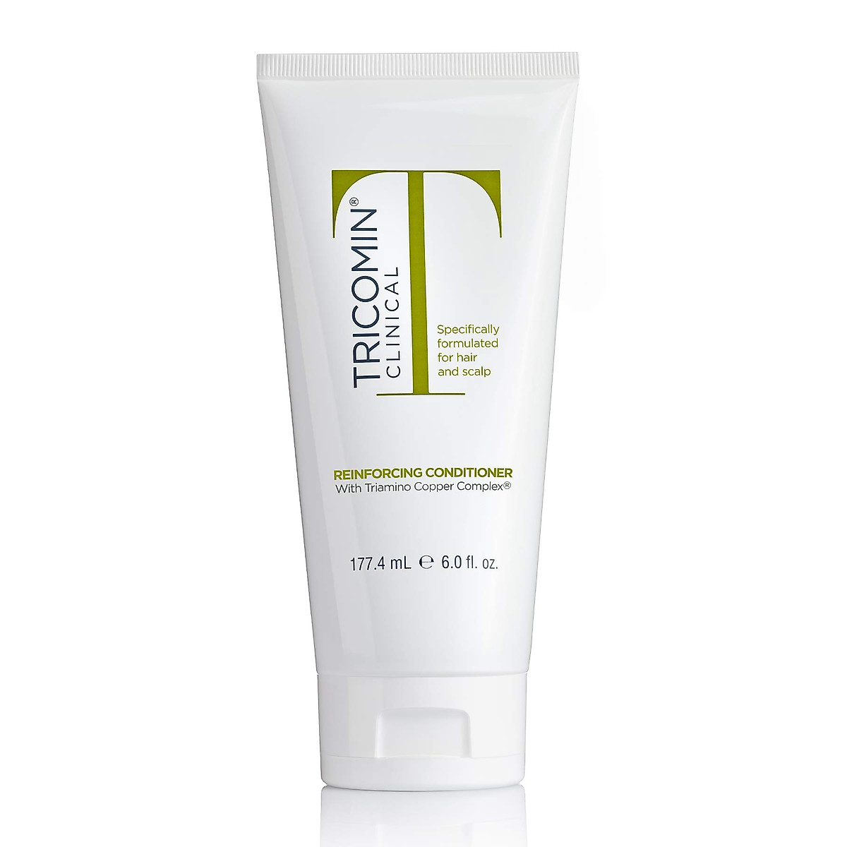 NEOVA Tricomin Reinforcing Conditioner- moisture-rich formula. Reinforce and strengthen hair to minimize strand breakage and split ends