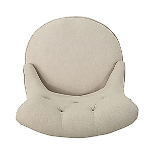 Christopher Knight Home Tyesha Desk Chair, Wheat + Chrome