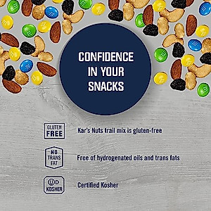 Kar’s Nuts Sweet ‘N Salty Deluxe Trail Mix, 1.5 oz Individual Snack Packs – Bulk Pack of 18, Gluten-Free Snacks