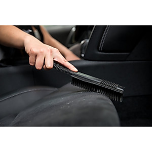 Chemical Guys Acc_S06 Professional Rubber Pet Hair Removal Brush,Black