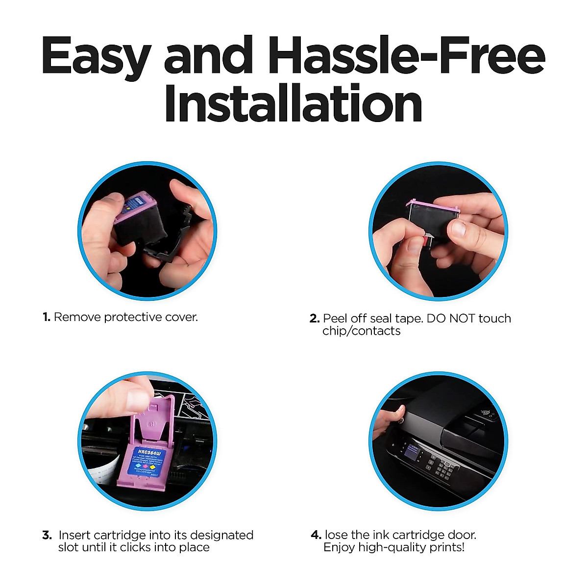 LD Products Remanufactured Replacement for HP 45 51645A Ink Cartridge for PhotoSmart 1000 1100 1100xi 1115 1115cvr 1215 1215vm 1218 1315 1315vm P1000 P1000xi P1100 P1100xi P2100 (Black, Single Pack)