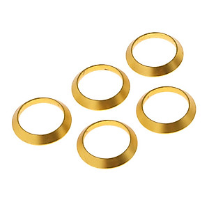 SM SunniMix 20x Decorative Aluminum Winding Fishing Rod Building Repair Component Accessory