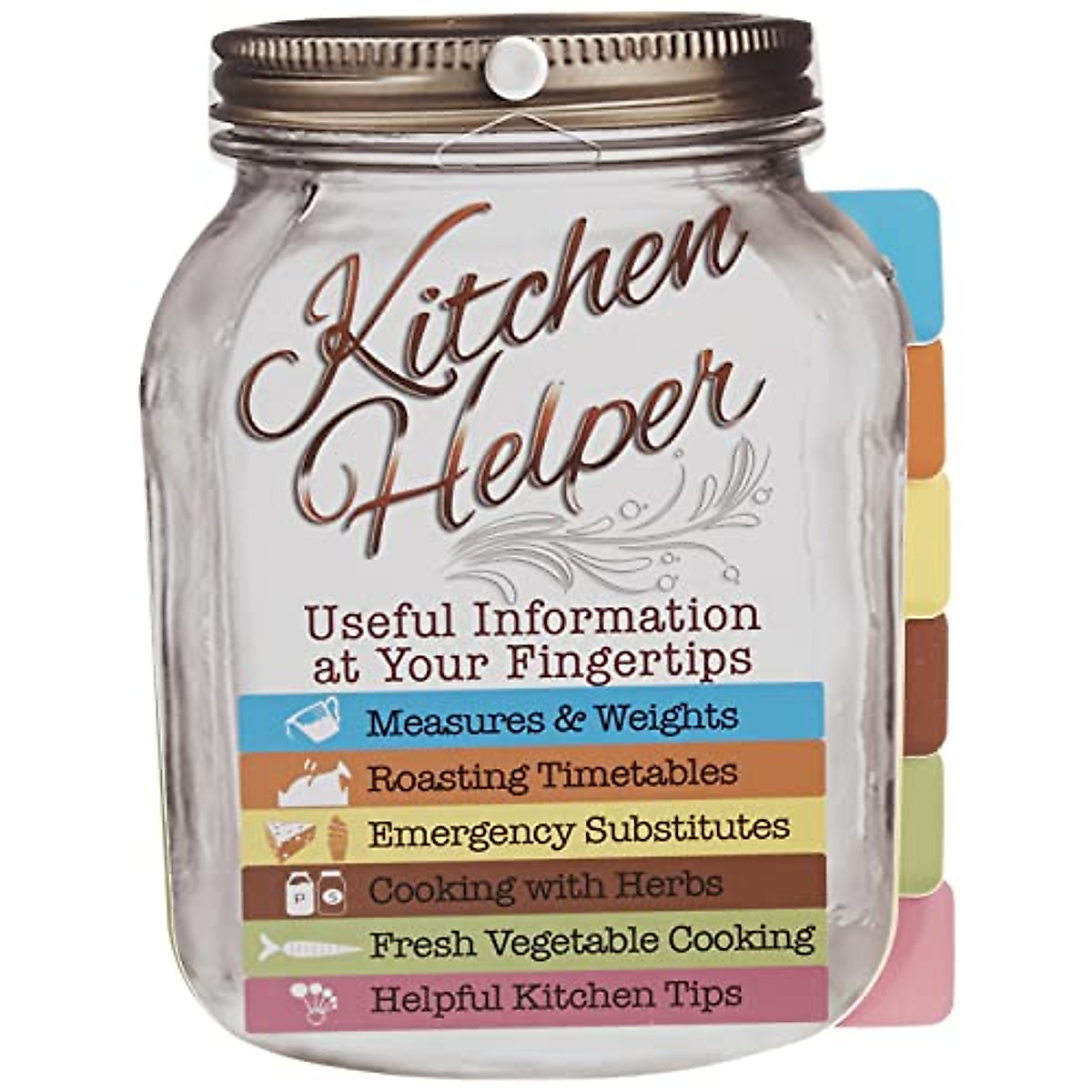 Chop Chop HIC Harold Import Co Kitchen Helper Cooking Guide, Clear, STD, Multicolor