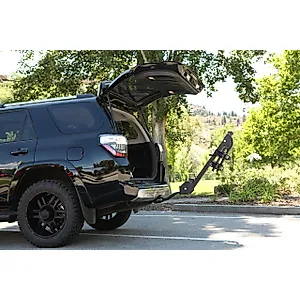 Swagman Titan 2 Folding Hitch Bike Rack , Black, Medium