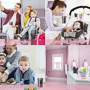 AivaToba 6-in-1 Travel Baby Bottle Set for New Mom