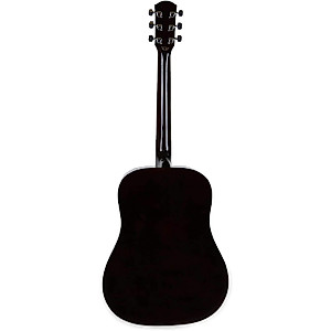Fender Squier Dreadnought Acoustic Guitar - Natural Bundle with Gig Bag, Strap, Strings, Picks, Fender Play Online Lessons, and Austin Bazaar Instructional DVD