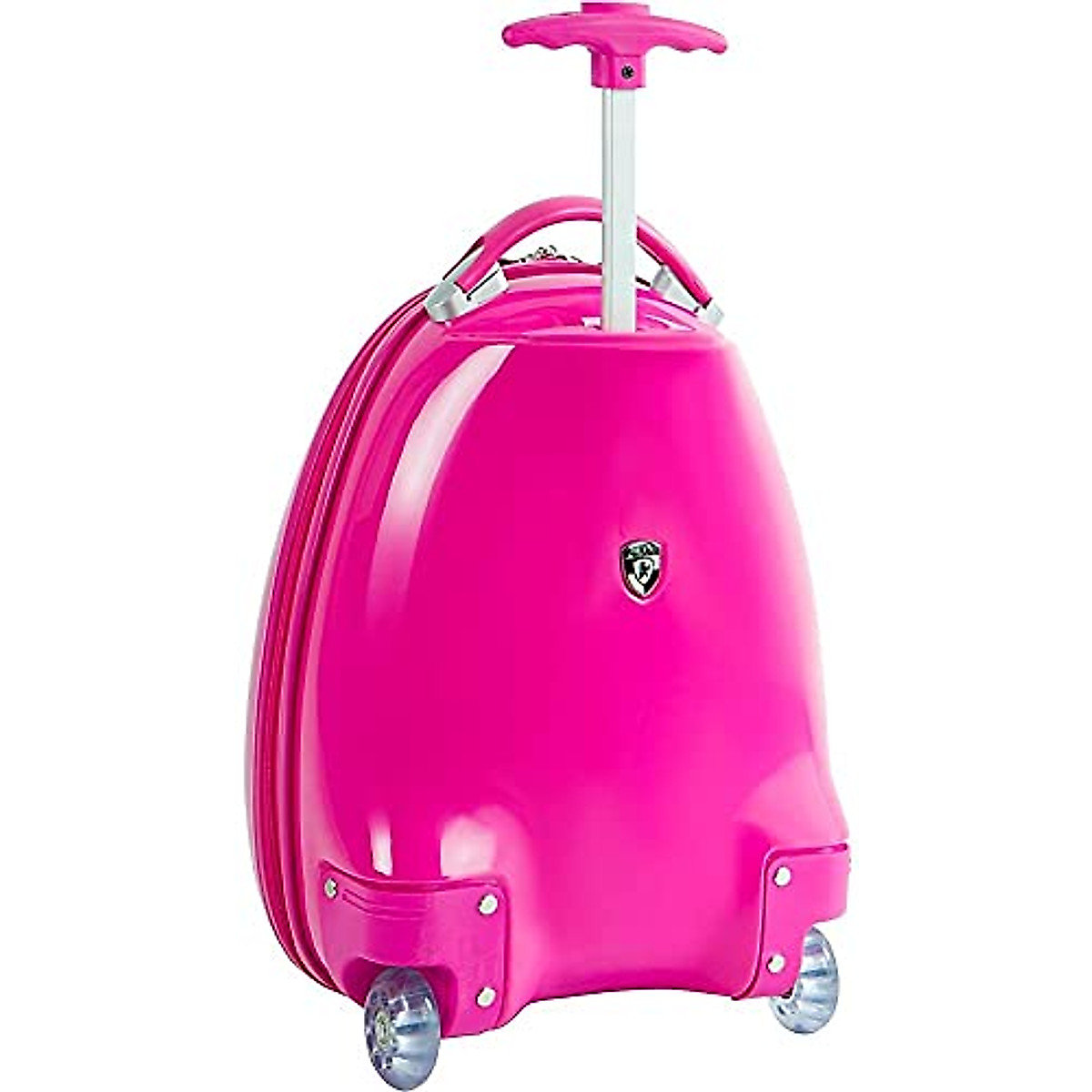 Heys Dora Hardside Girls Egg Shaped Wheeled Rolling 18 Inch Luggage for Kids