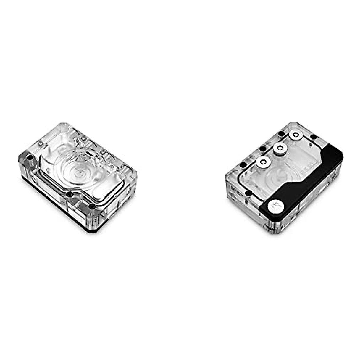 EKWB EK-Quantum Kinetic FLT 80 Reservoir with D5/DDC Body, D-RGB, Pump Not Included, Plexi