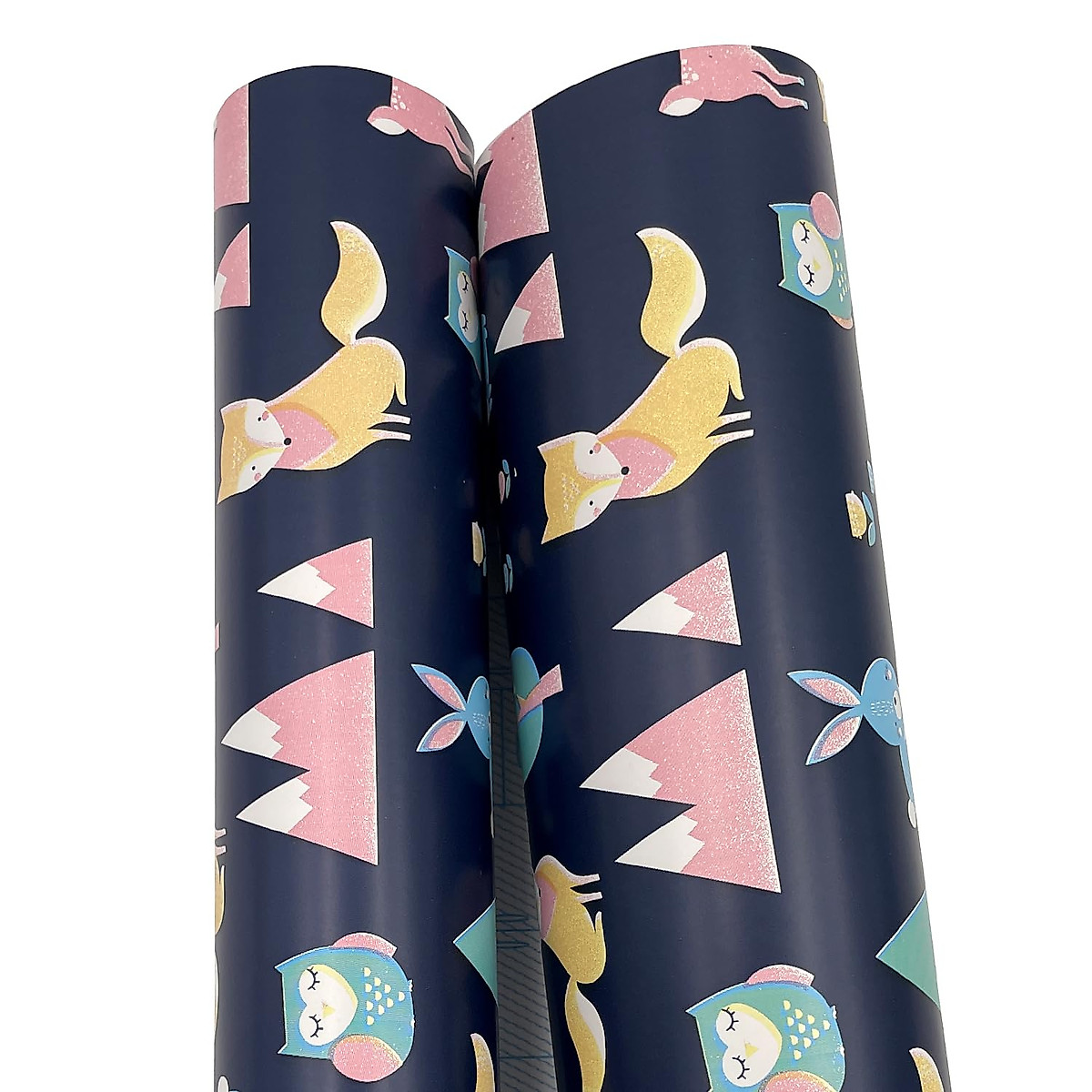 Yifely Fox Shelf Liner Peel & Stick Rabbit Shelving Paper Decor Kids Study Desk Game Table 17.8 Inch by 9.8 Feet