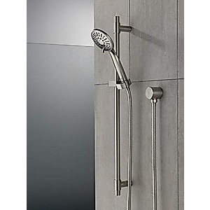 DELTA FAUCET 51361-SS Hand Shower 1.75 GPM w/Slide Bar 4S Handshower, Stainless