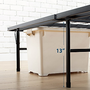 ZINUS 6 Inch Green Tea Cooling Gel Memory Foam Mattress and Heavy Duty SmartBase Metal Mattress Foundation Set / Bed and Mattress Set / No Box Spring Needed / Mattress in a Box, Full