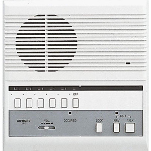 Aiphone LEF-5 Open Voice Selective Call Master Intercom with Door-Release Button, Accepts Up to Five Connecting Door, Sub-Master, or Master Intercoms
