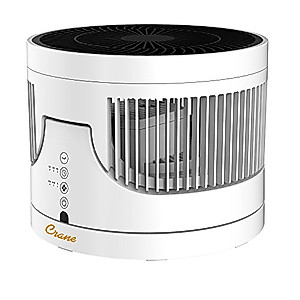 Crane 9.5'' Oscillating Air Circulator Fan, 1 Count, white (EE-5617)