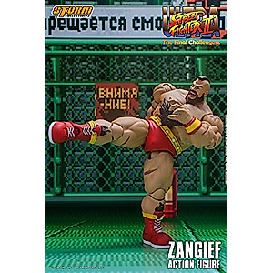 Storm Collectibles - Ultimate Street Fighter II: The Final Challenger - Zangief, Action Figure, STM87180 Red