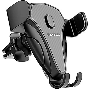 FMTIS (R)-[2023 Latest] Cell Phone Car-Holder Mount Air Vent [Upgraded Doesn't Slip & Drop-Military-Grade Protection] Universal 360 Clip Cradle Vehicle Compatible with All Apple iPhone Samsung More