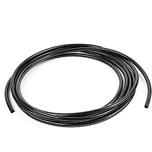 MATTOX Size 1/4 Inch,5 Meters 16 feet Length Tubing Hose Pipe for RO Water Filter System (black)