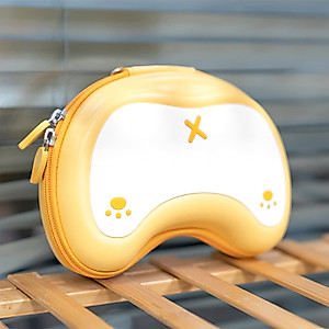 GeekShare Cute Corgi PS5 Gaming Controller Case-Controller Holder Hard Shell Travel Carrying Case for Playstation 5, PS4, NS Pro, Xbox with Room for Cable Cord and Accessories
