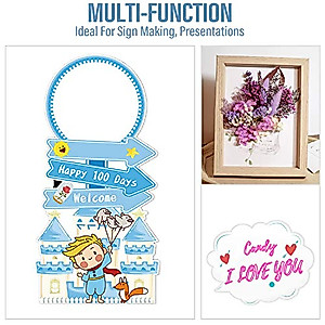 Golden State Art, Pack of 10, 1/8" Thick, 11x14 White Foam Boards (11x14, White)