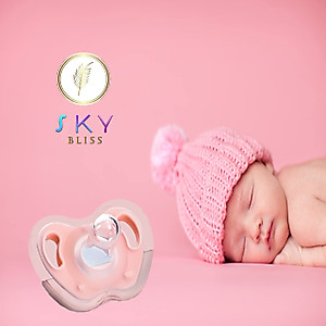 Sky Bliss 20 Piece Baby Gift Set (Pink), Newborn Baby Gift Set, Baby Clothes, Teddy Bear, Pacifier, Baby Grooming kit, Gifts for a New Baby Girl, Baby Girl Newborn Essentials